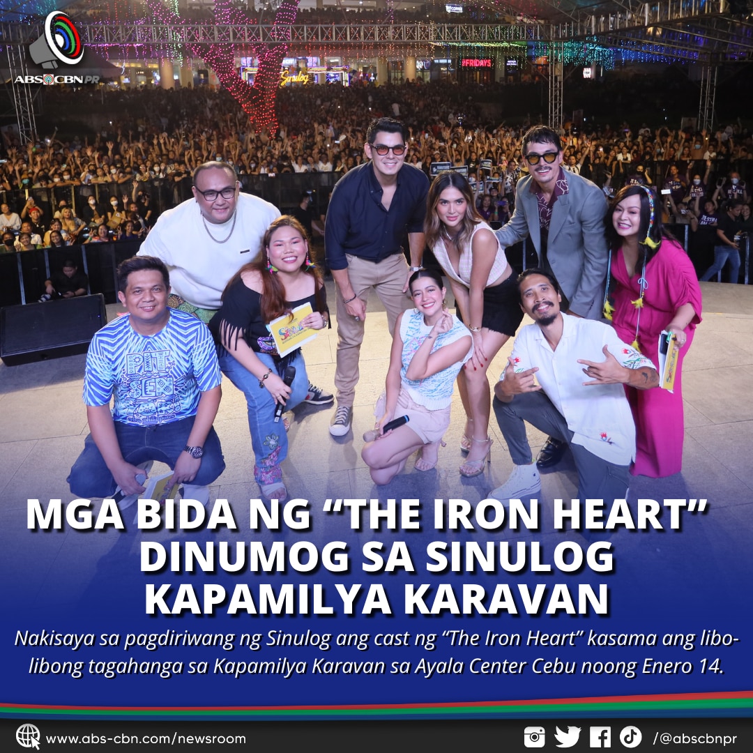 Mga bida ng “The Iron Heart” na sina Richard, Jake at Sue dinumog sa ...