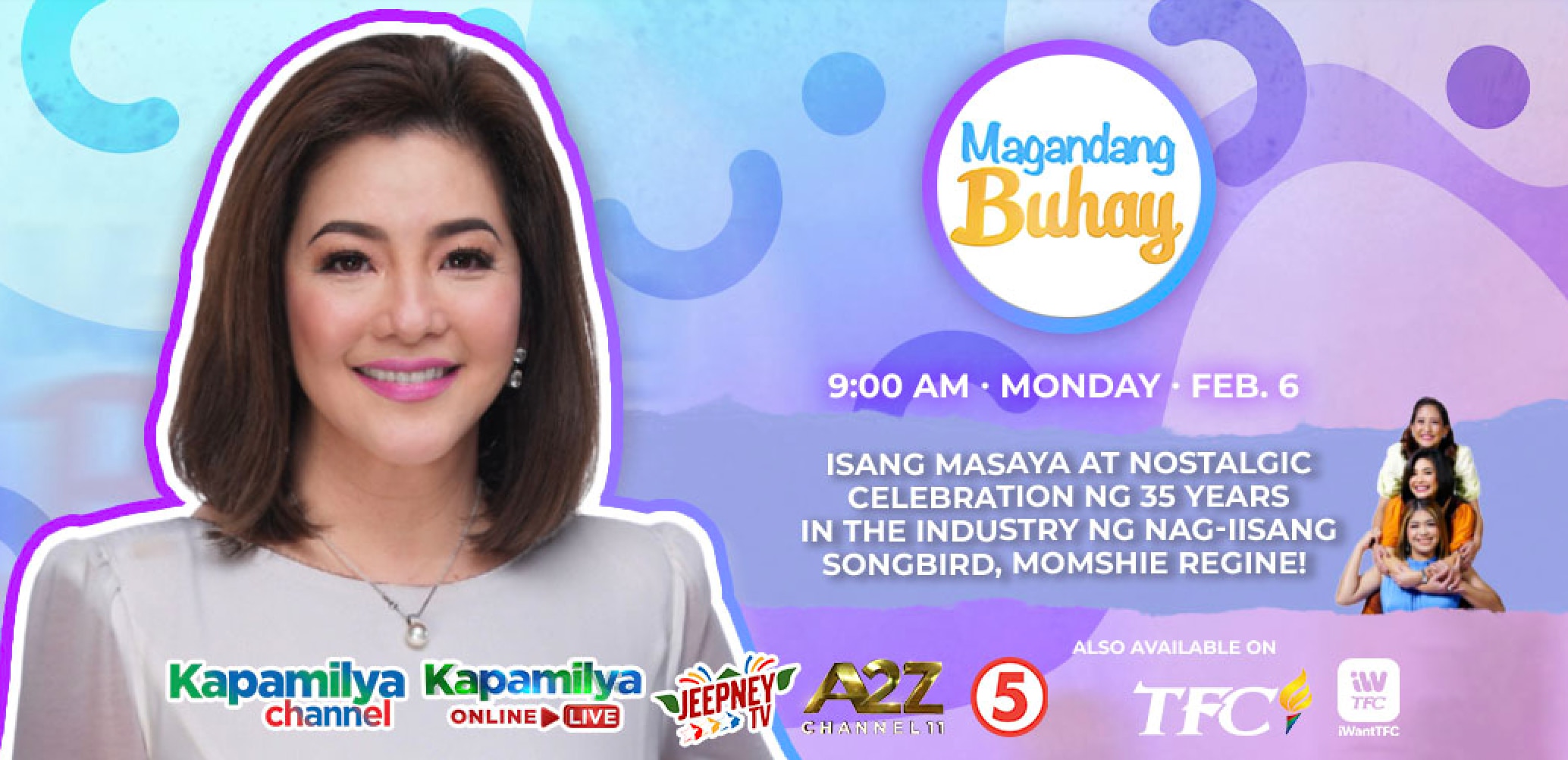 Magandang Buhay reaches more families, debuts on TV5 this Monday