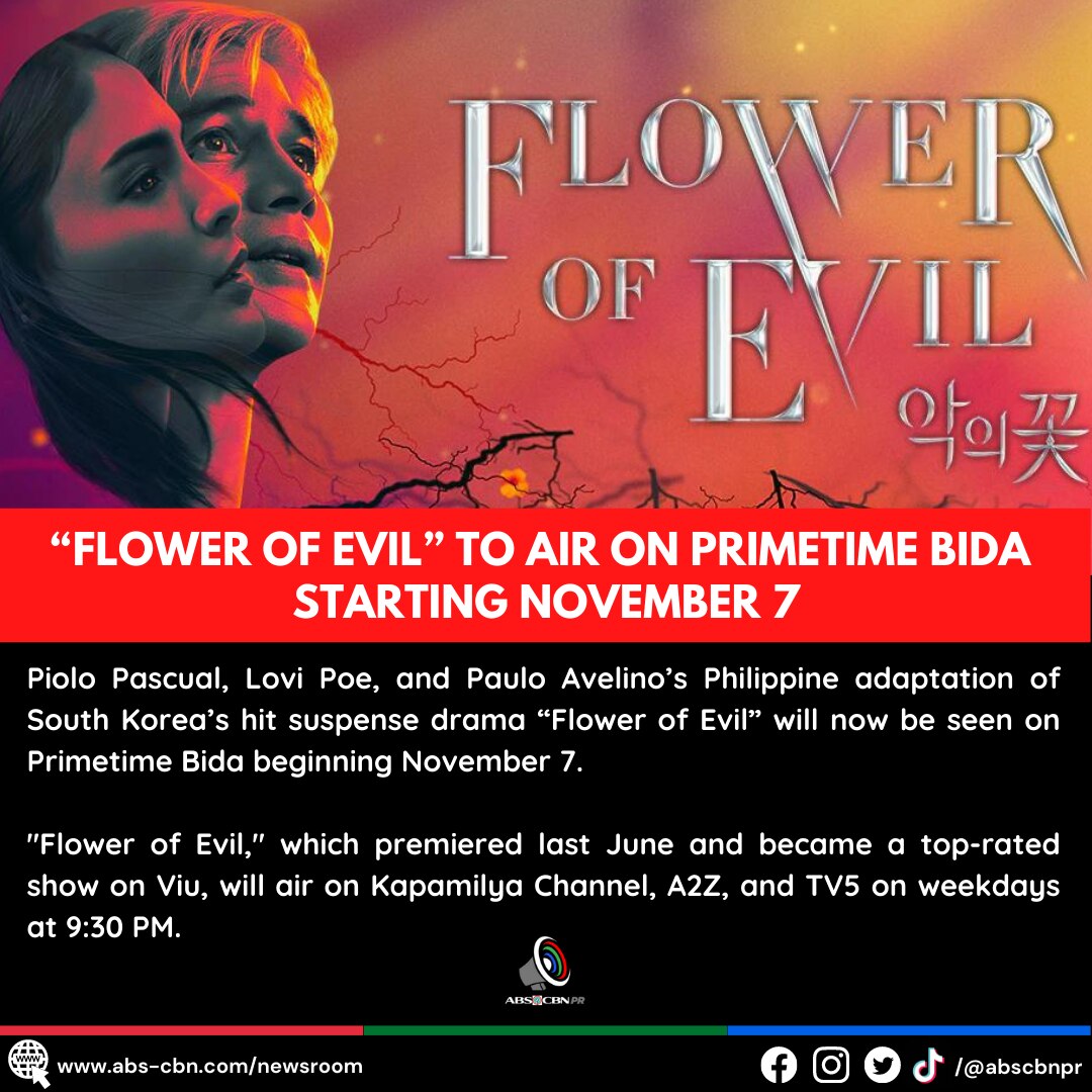 "Flower of Evil" to air on Primetime Bida starting November 7