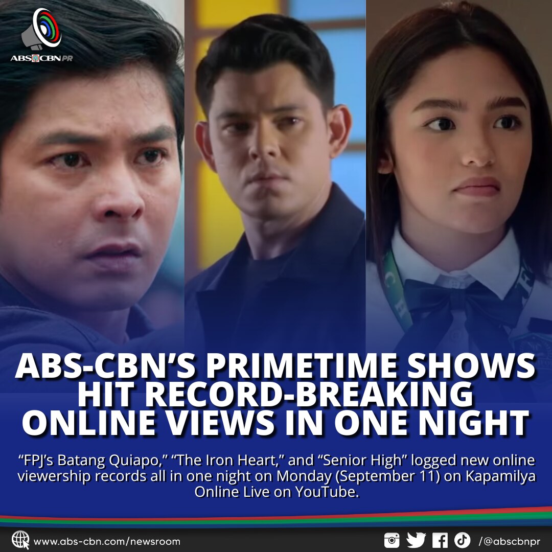 ABS-CBN's primetime shows hit record-breaking online views in one night