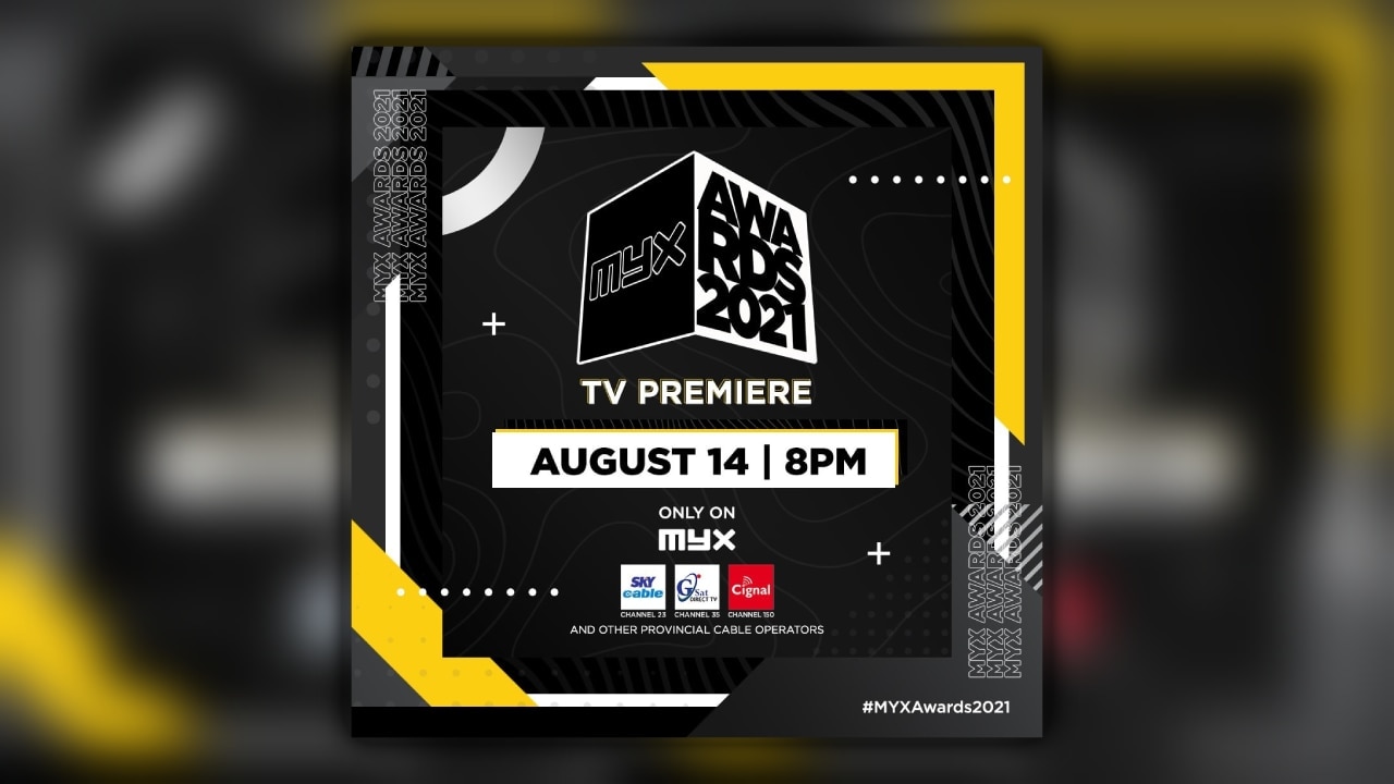 Record-breaking MYX Awards 2021 premieres on MYX Channel this Saturday