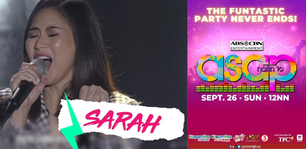 Relive Sarah G's special performance this Sunday on 'ASAP Natin 'To'