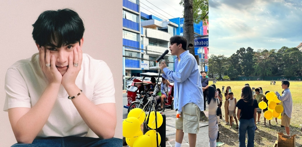 Maki celebrates his new single "HBD" with a Metro Manila stroll